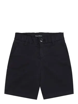 Emporio Armani Junior Cotton Shorts - Blue