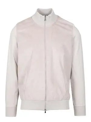 GRAN SASSO Gran Sasso High Collar Zip-Up Jacket