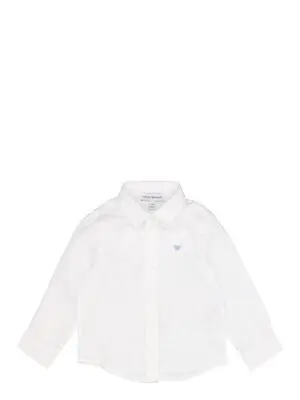 Emporio Armani Junior Classic Collar Shirt - White