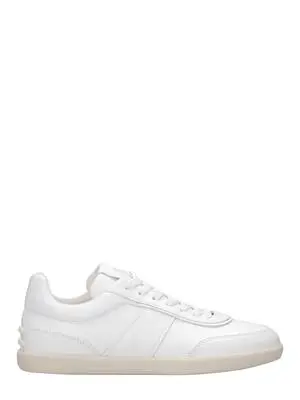 TOD'S Leather Sneakers - White