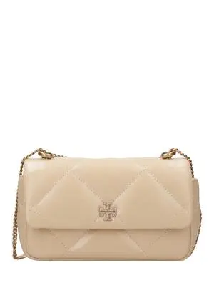 Tory Burch Chevron Quilted Trapeze Bag - Yellow