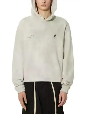 STAMPD Long-sleeved Tie-dye Hoodie - Grey