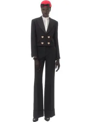 Valentino Garavani Crepe Couture Jacket - Black