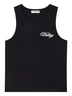 VALE FOREVER Slub Tank - Black