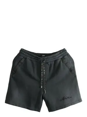 Amiri Bleach Bandana Short - Black