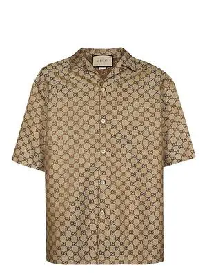 GUCCI GG Linen Shirt