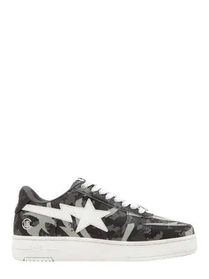 A BATHING APE Clot X Bapesta 'trial Camo' Sneaker - Black