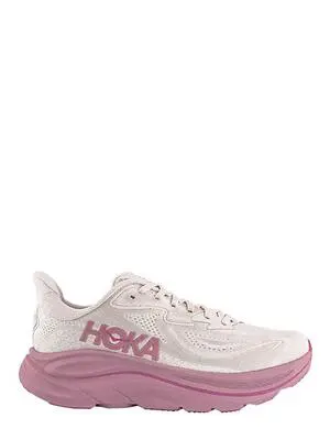 Hoka Knitted Low-Top Trainers Rose Cream  Dried Rose