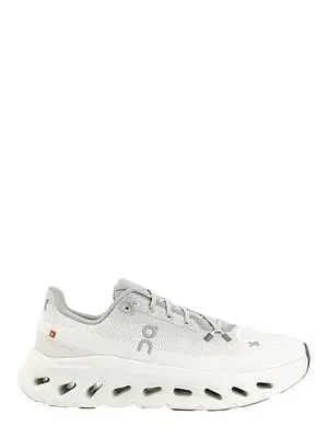 On Cloudtilt Cushioned-Sole Woven Low-Top Trainers Glacier Ice