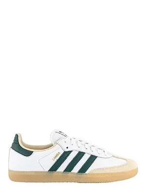 Adidas Samba Og Leather Low-top Trainers - White Yellow Collegiate