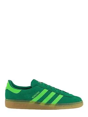 Adidas München Suede Low-top Trainers - Court Green