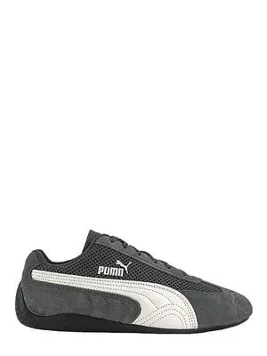 PUMA Speedcat Og Suede Low-top Trainers - Mesh Dusky Gray Warm Whi