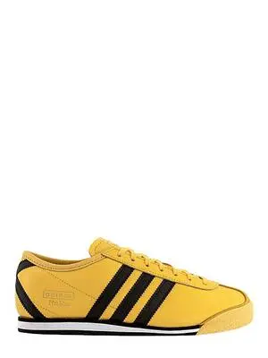 Adidas Italia 70s Leather Low-top Trainers - Super Yellow Dark Brown