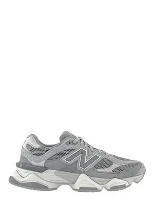 NEW BALANCE 9060 Suede And Mesh Low-top Trainers - Slate Grey White Grey