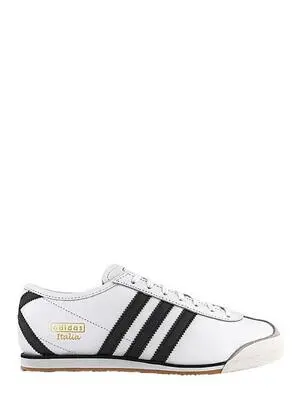 Adidas Italia 70s Leather Low-top Trainers - White Black Grey