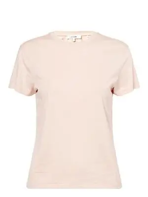 FRAME The Baby Tee Cotton-jersey T-shirt - Pink Sand