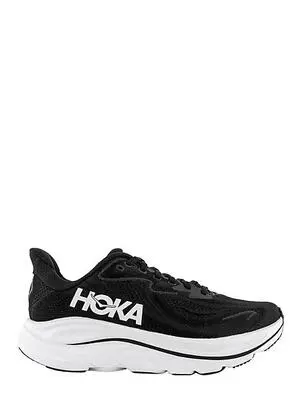 Hoka Clifton 10 Mesh Low-Top Trainers Black White F