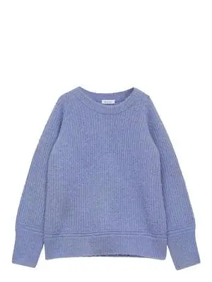Rodebjer Ribbed Wool Sweater - Purple