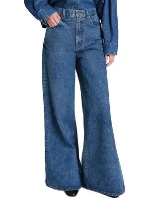 TWP Tall Tiny Dancer Wide-leg Jeans - Paris