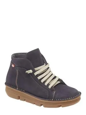 ON FOOT Touch Leather Sneaker Boot - Marino