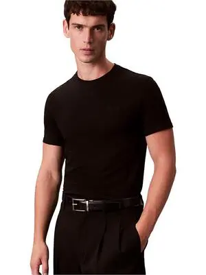 Calvin Klein Liquid Touch Slim T-shirt Black
