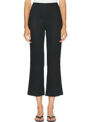 EAVES Iyla Crop Flare Pant - Black