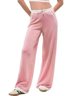 Balmain Elastic-waistband Trousers - Pink