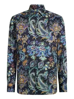 ETRO Paisley Floral Long-sleeves Shirt