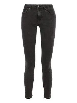 Acne Studios Jeans In Stretch Denim - Black