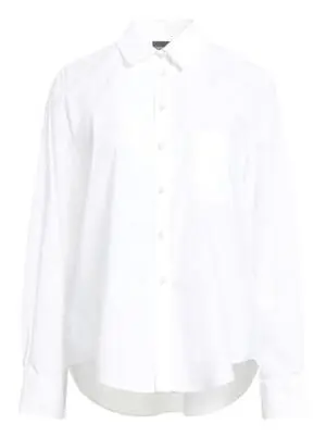 Emporio Armani Cotton Poplin Shirt - White