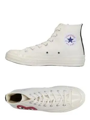 CONVERSE X COMME DES GARÇONS PLAY High-top Sneakers - White