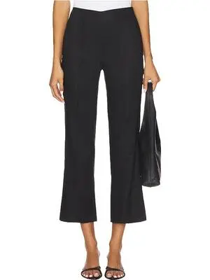 EAVES Iyla Crop Flare Pant - Black