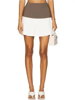 Superdown Wilma Mini Skirt - Grey