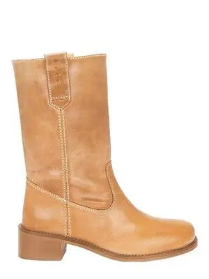 DICO COPENHAGEN Julia Gaucho Boots - Dark Tan