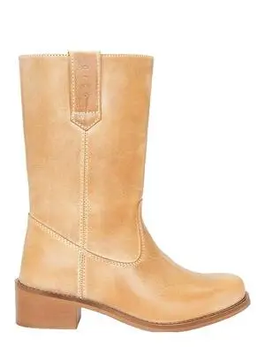 DICO COPENHAGEN Julia Gaucho Boots - Light Tan Escovado