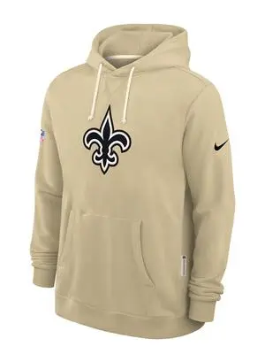Nike New Orleans Saints Sideline NFL Pullover Hoodie Yellow