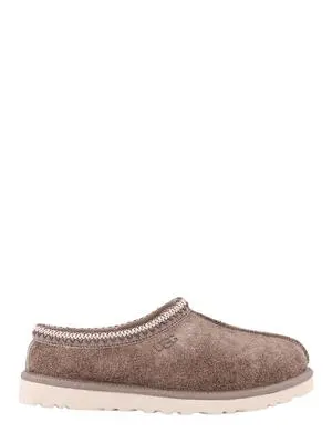 UGG Tasman Shaggy Suede Mule - Brown