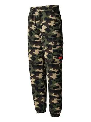 Mackage Marvin-camo Mixed-media Camo Sweatpants - Camouflage Print