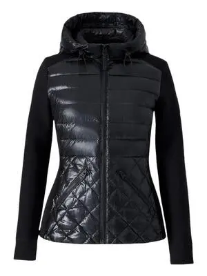 Mackage Agatha Quilted Mixed-media Jacket - Black