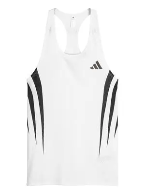 Adidas Adizero Archive Running Tank Top - White