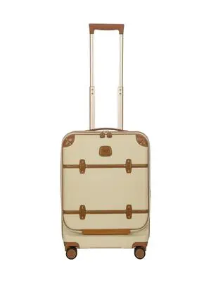 Bric'S Bellagio 3.0 21" Carry-on Expandable Spinner With Pocket - Cream