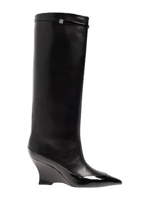 Givenchy Raven Pointed-toe Boots - Black