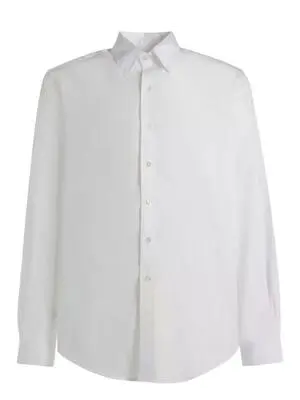 Bally Embroidered Cotton Shirt - White
