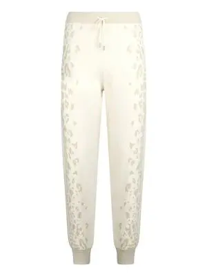 Liu Jo Jacquard Trousers White