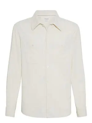 Brunello Cucinelli Shirt With Chest Pockets - Panama