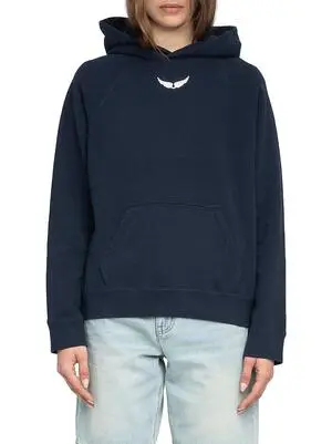 Zadig&Voltaire Georgy Mo Photo Ride Embellished Sweatshirt - Encre