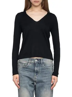 Zadig&Voltaire Nosfa We Logo Wool Sweater - Black
