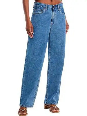 LEVI'S High Rise Baggy Dad Jeans - Own It Stone