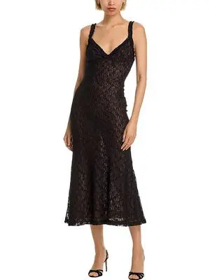Bardot Alegra Stretch Lace Dress - Black