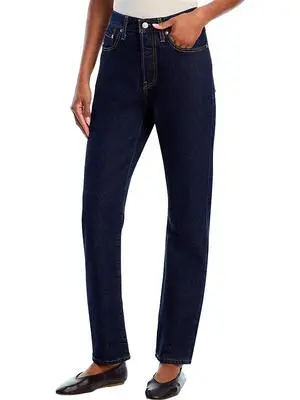 LEVI'S 501 High Rise Straight Jeans - Deep Breath